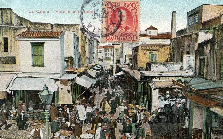 Σπάνιες έγχρωμες φωτογραφίες των Χανίων από το 1905 έως το 1926 ...